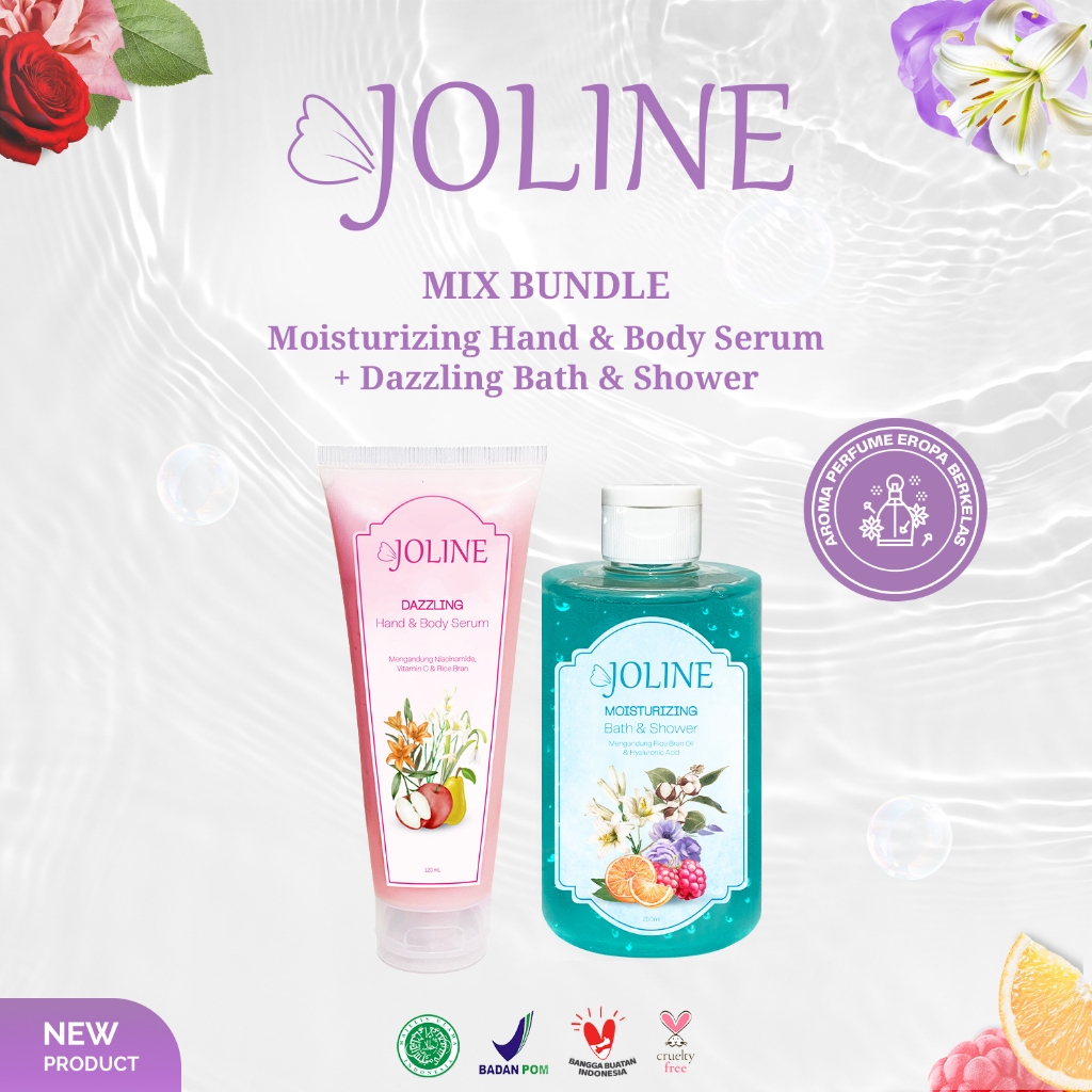 Jual JOLINE 2in1 MIX BUNDLE Moisturizing + Dazzling | Shopee Indonesia