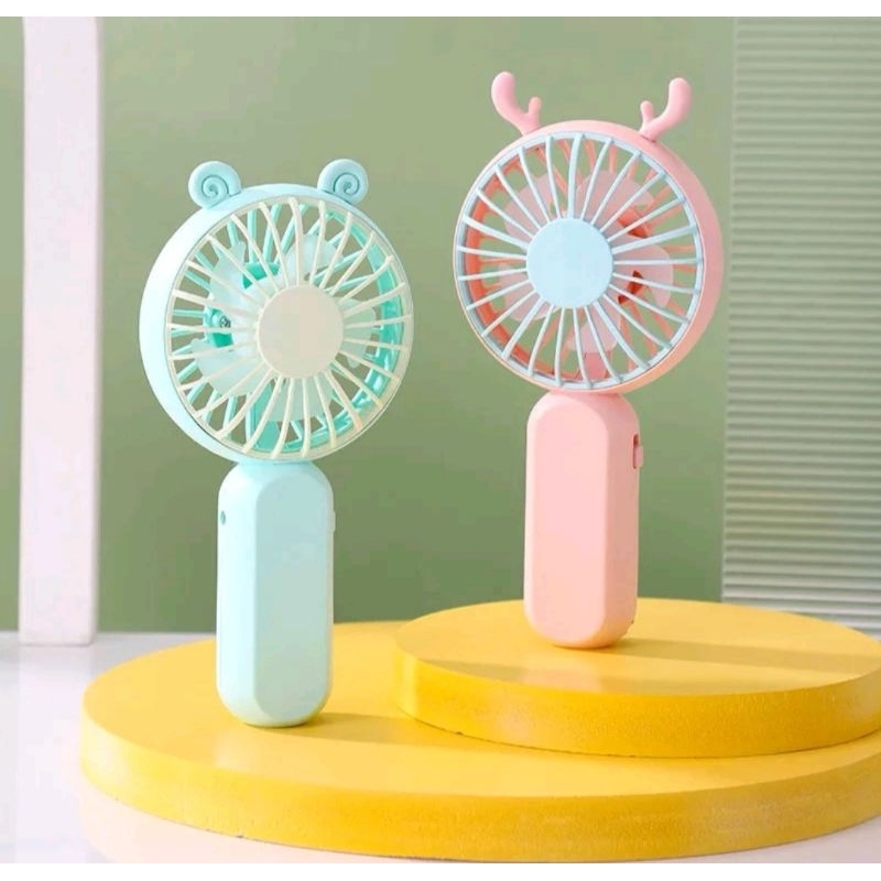 Jual KIPAS ANGIN MINI KARAKTER KIPAS ANGIN MINI FAN GENGGAM PORTABLE ...