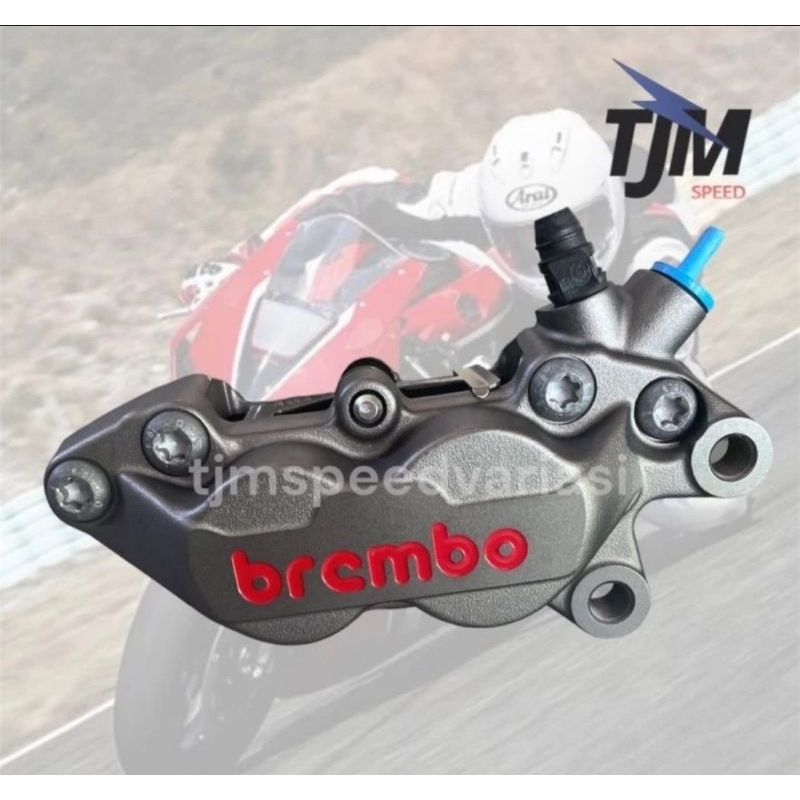 Jual Kaliper / Caliper Brembo 4P P4 4 Piston 4piston Grey Universal ori Italy | Shopee Indonesia
