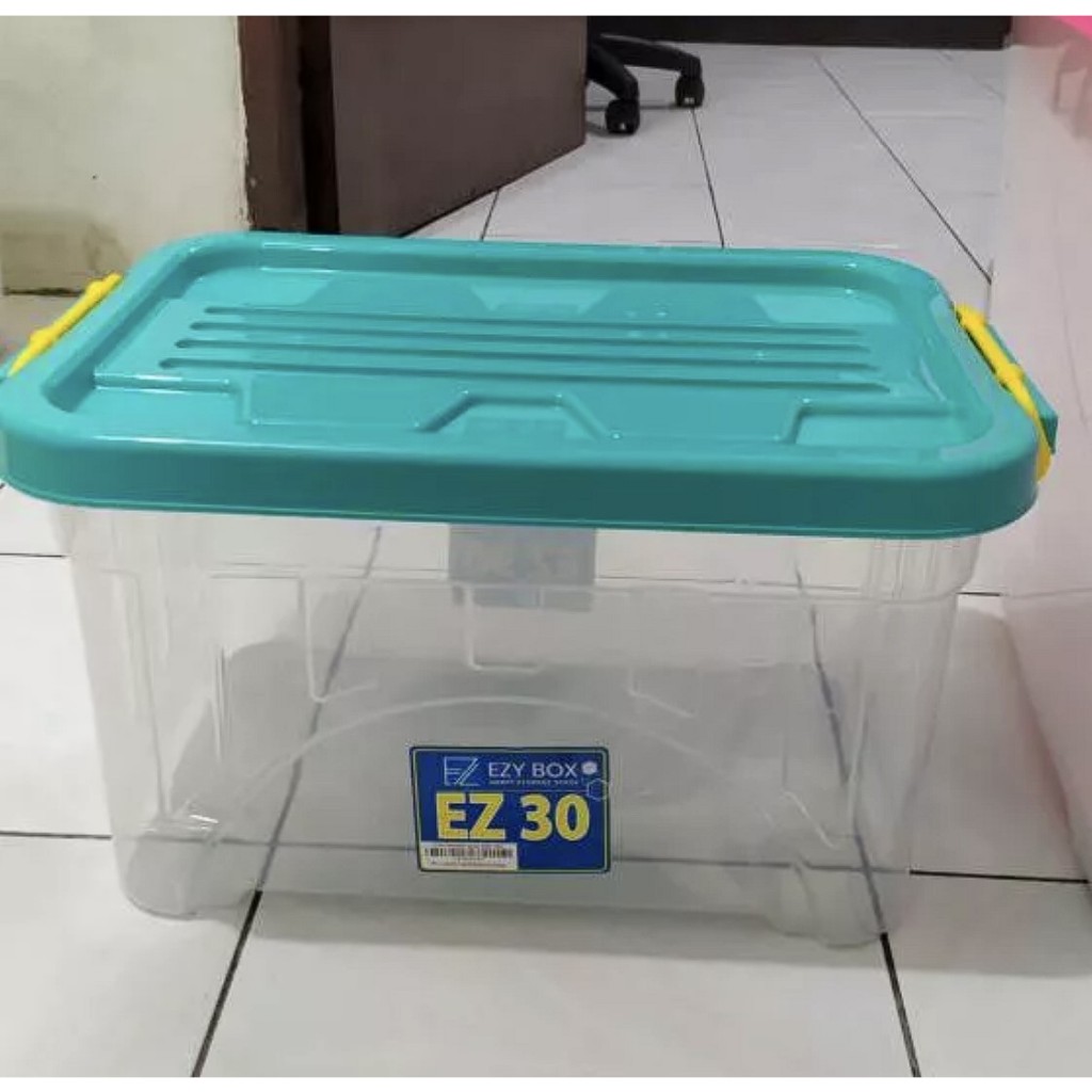 Jual EZY CONTAINER BOX CB 30 LITER KOTAK PENYIMPANAN WADAH PLASTIK KUAT ...