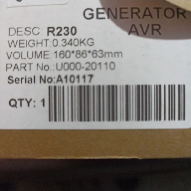 Jual Generator AVR / AVR Genset / R230 | Shopee Indonesia