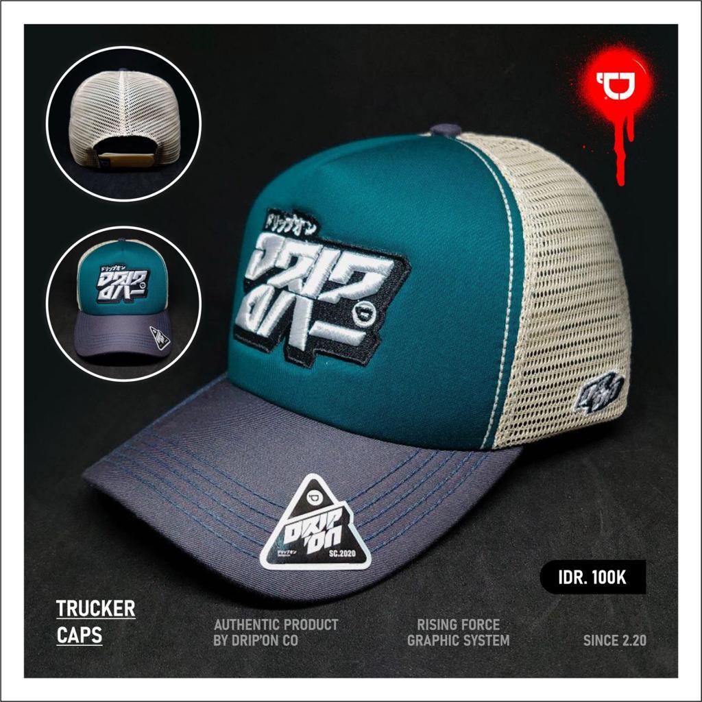 Jual Drip On Topi Trucker Jaring Pria Dewasa Original DO002 | Shopee ...