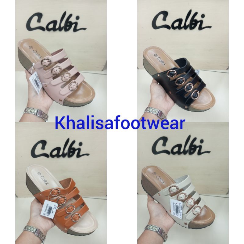 Jual Wedges Calbi Original Artikel DJ 1134 Gesper 4 | Shopee Indonesia
