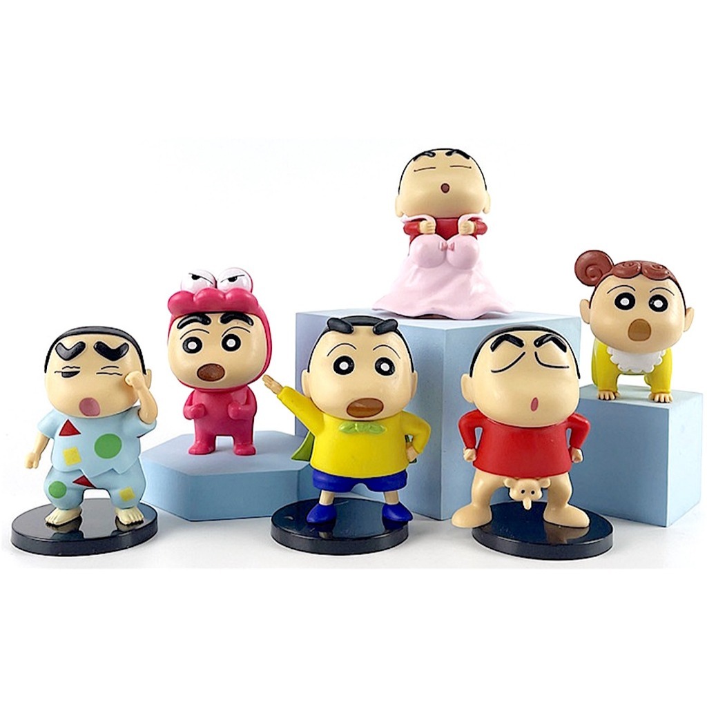 Jual Jual SATUAN / SET Figure Crayon Shinchan sinchan Topper Cake ...