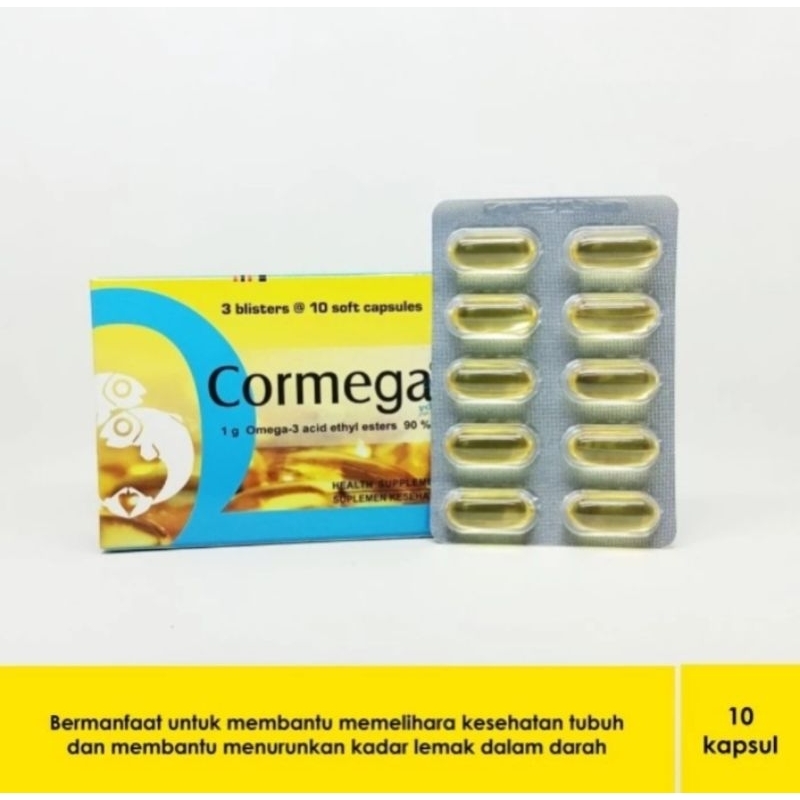 Jual Cormega Blister isi 10 Kapsul | Shopee Indonesia