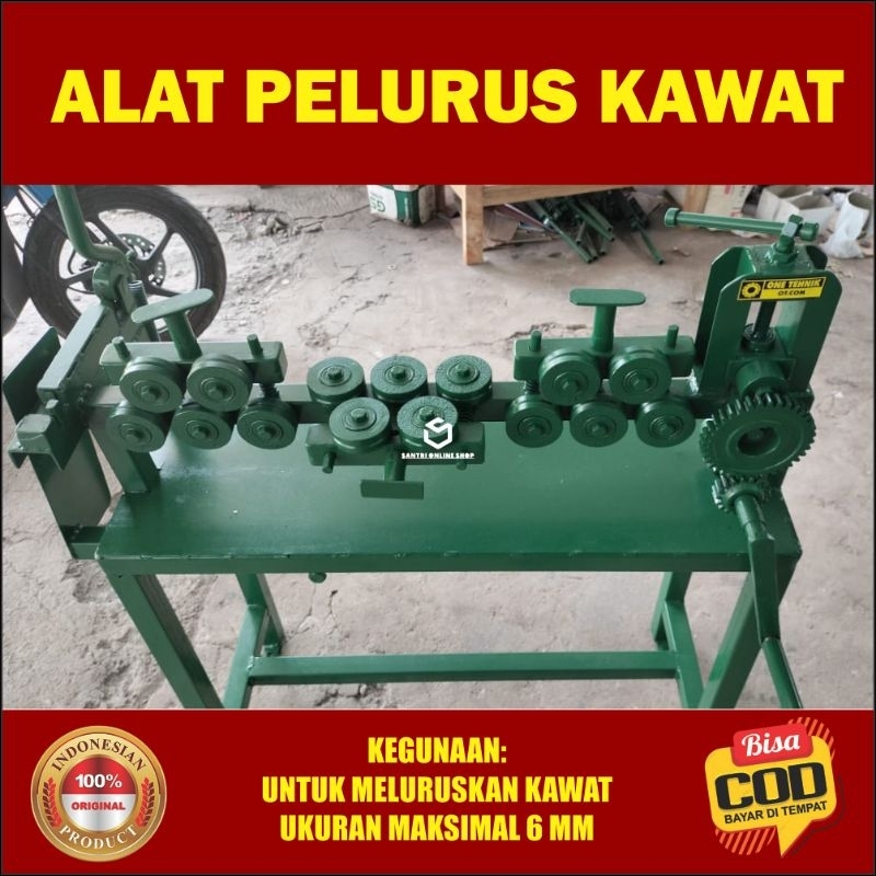 Jual Pelurus Kawat Alat Pelurus Kawat Ukuran Maksimal 5 mm | Shopee ...