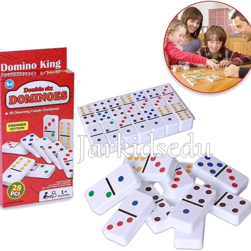Jual Mainan Domino King Double Six Dominoes Game Board Game Family Game | Shopee Indonesia