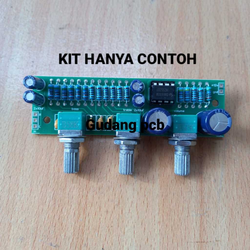 Jual DIY Tone control stereo ne5532 belum di solder | Shopee Indonesia