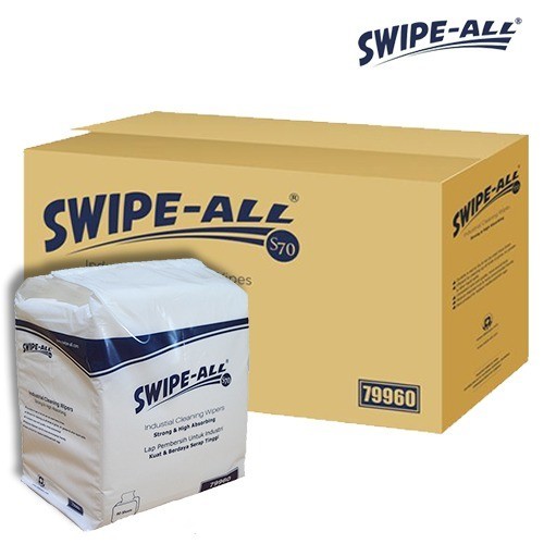 Jual Swipe-All S70 Quarter Fold lap industri pengganti kain majun ...