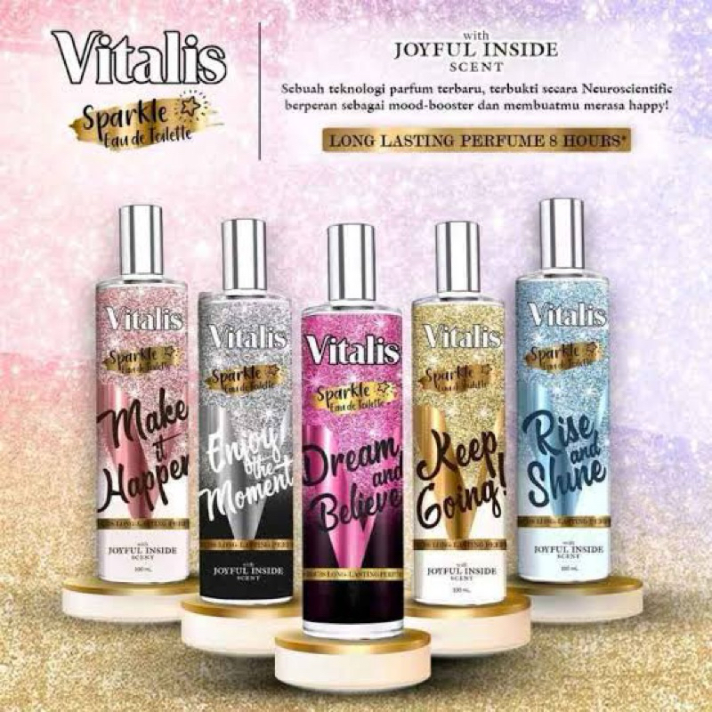 Jual VITALIS EDT SPARKLE 100 ML | Shopee Indonesia