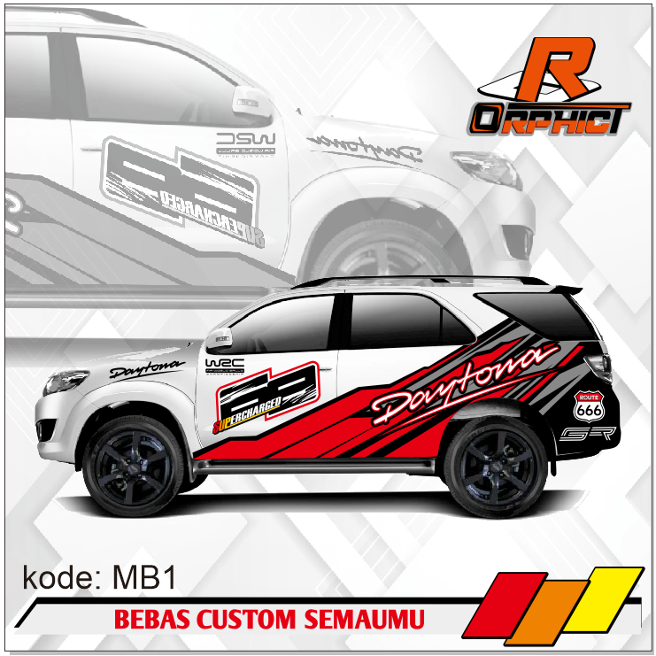 Jual STIKER MOBIL CUSTOM DECAL BEBAS DESAIN | Shopee Indonesia