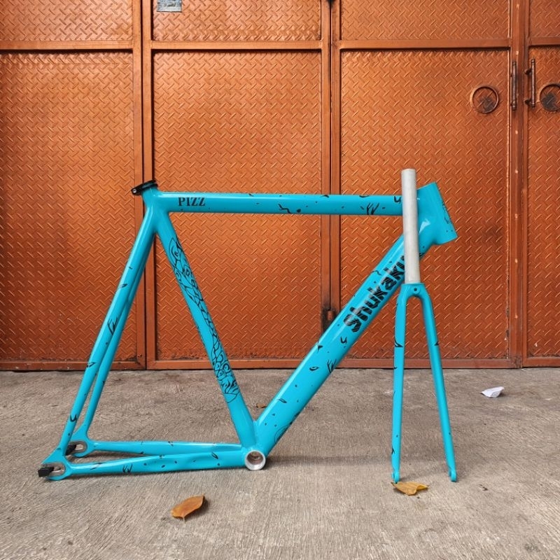 Jual Frameset Pizz Shukaku Alloy Fixie Fixed Gear Pursuit | Shopee ...