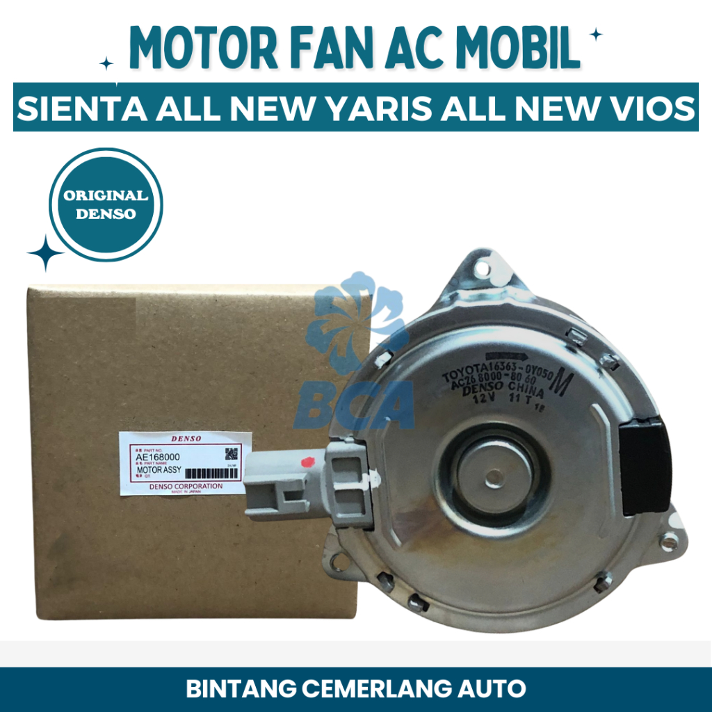 Jual MOTOR FAN AC Mobil Sienta All New Yaris All New Vios ORIGINAL ...