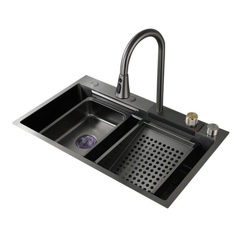 Jual Stainless Steel Kitchen sink Modern Kitchen Sink Luxury Black 1 ...