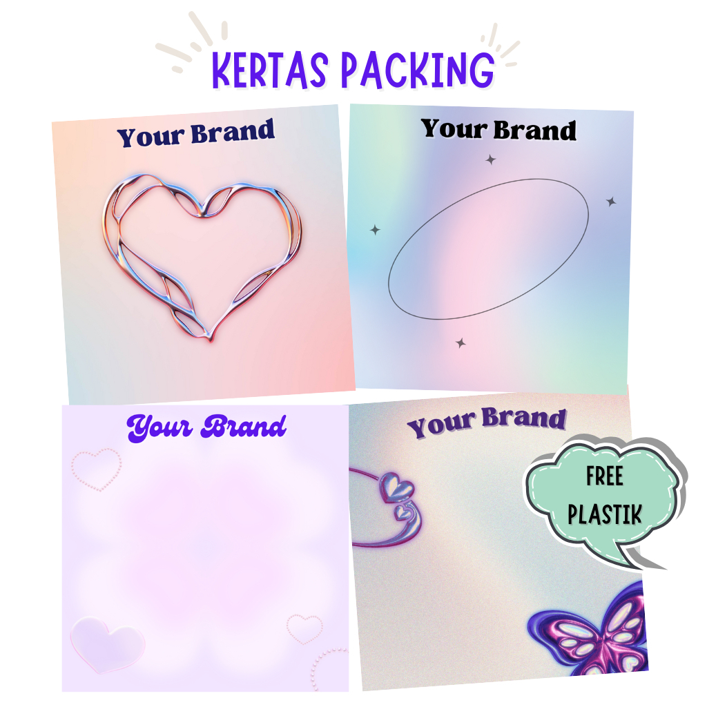 Jual ALAS PACKING CUSTOM FREE PLASTIK | ALAS PACKING AKSESORIES | ALAS ...
