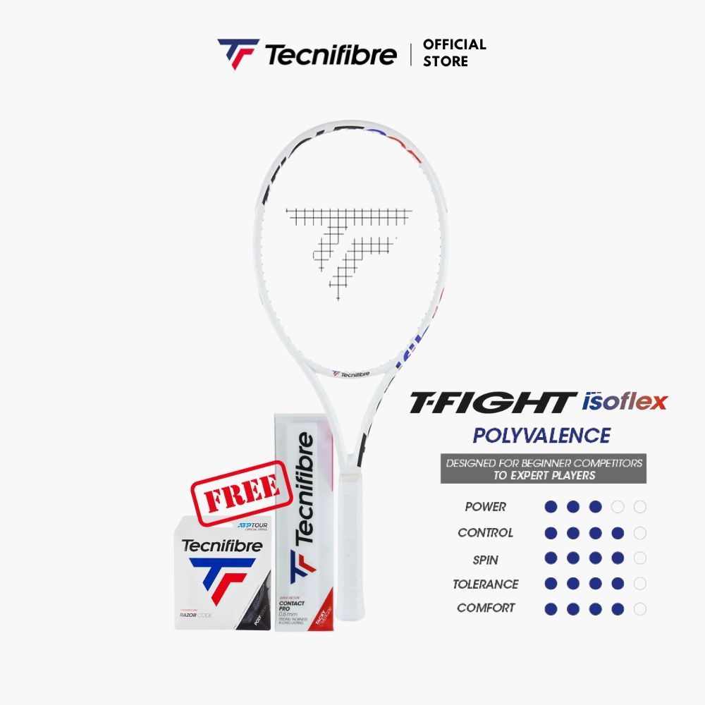 Jual Tecnifibre Tennis Racket TFIGHT 280 ISOFLEX | Raket Tenis | Shopee ...