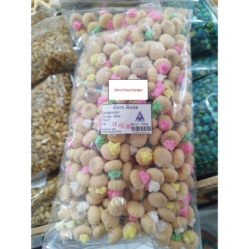 Jual Kue Gemrose - Kue kancing - cemilan khas bangka - kue jadul ...