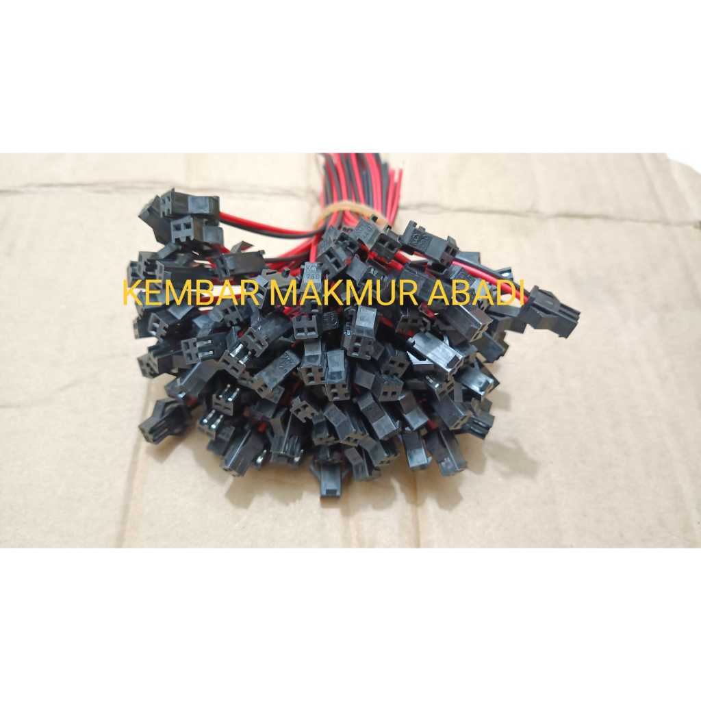 Jual Soket Jst Tusuk Jack DC 2pin 3pin Soket Lampu Led DC Male Female Kabel - 3pin Female ...