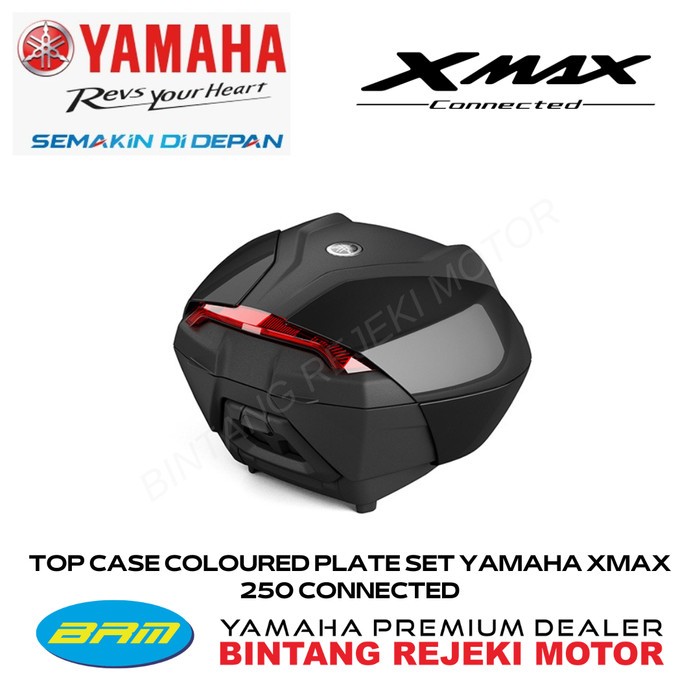 Jual YAMAHA TOP CASE COLOURED PLATE SET YAMAHA XMAX 250 CONNECTED ...