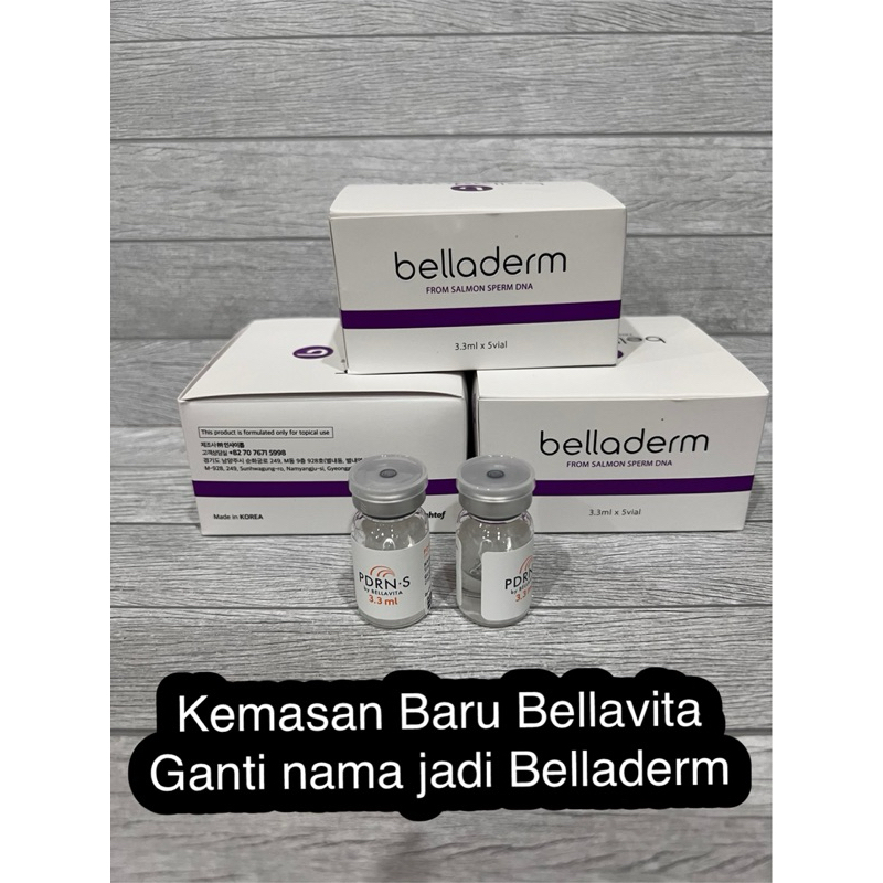 Jual Bellavita Belladerm Salmon DNA Skinbooster meso injection | Shopee ...