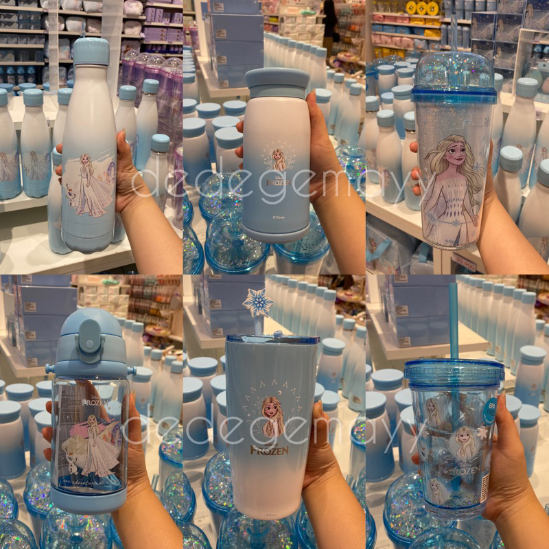 Jual Miniso x Frozen - Tumbler Botol Minum Termos Stainless Frozen Elsa ...