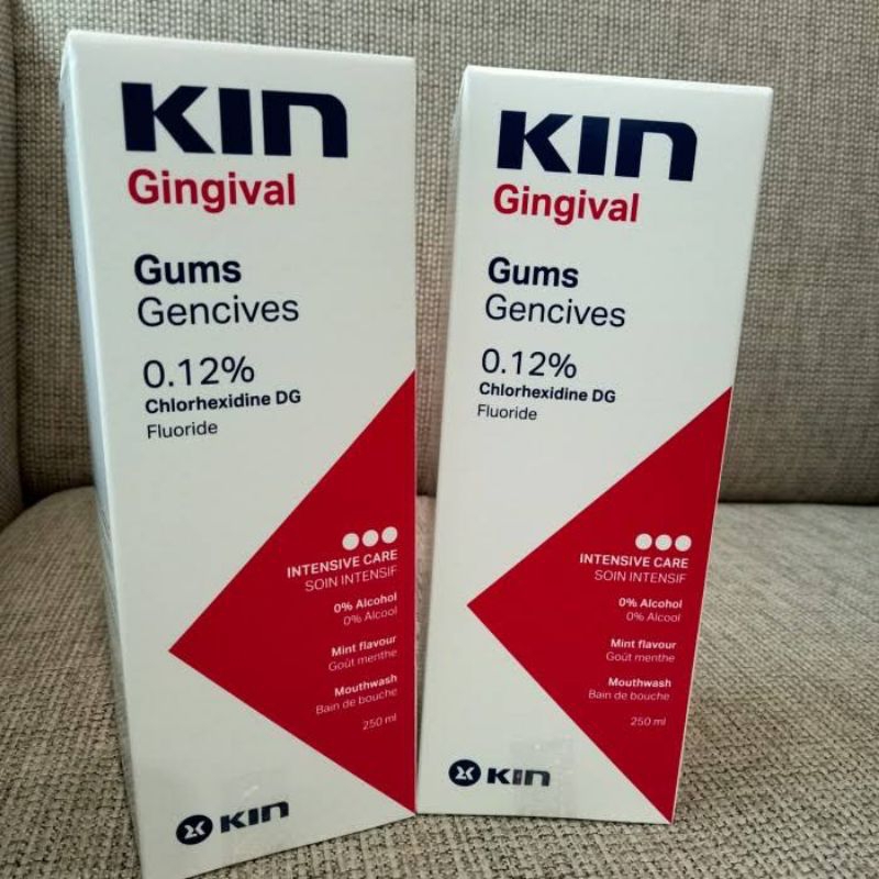 Jual Kin Gingival Mouth Wash/ Kin Gingival 0,12% Mouthwash 250ml ...