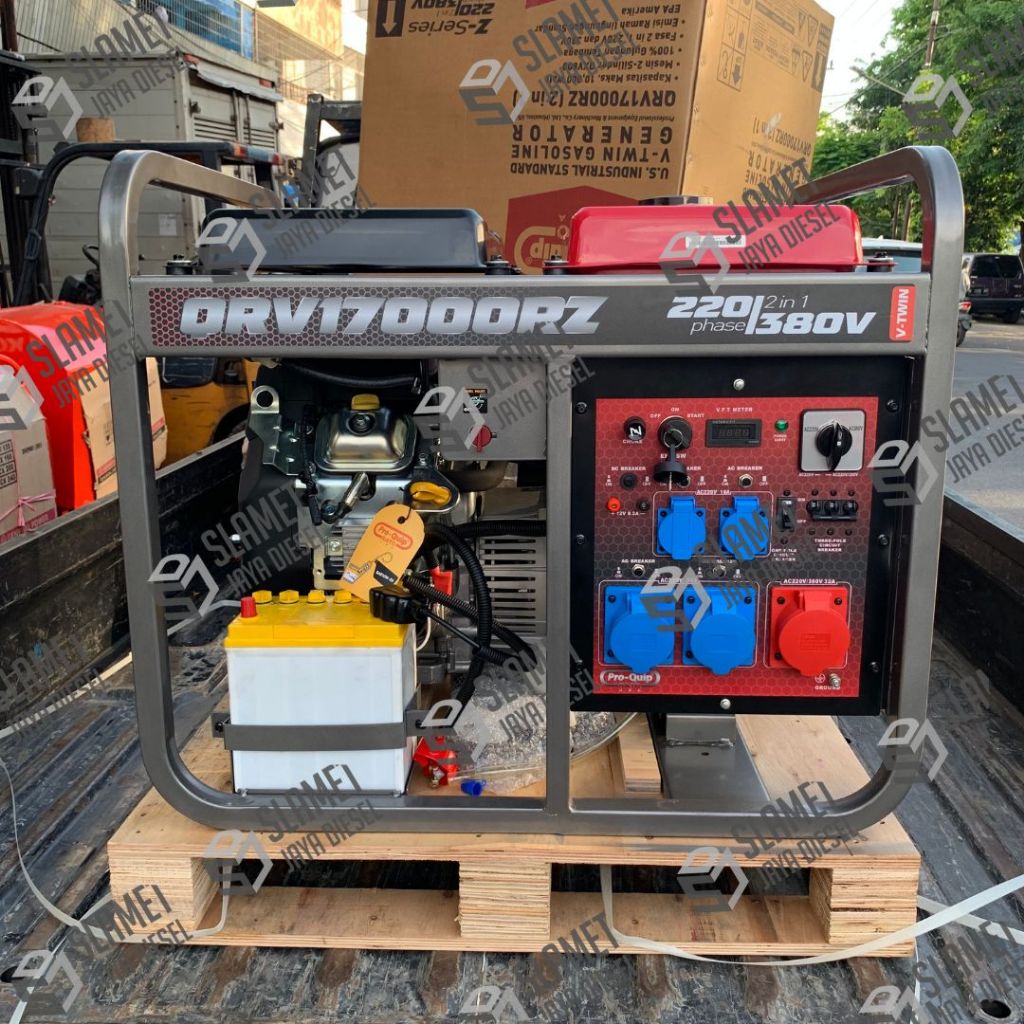 Jual Genset Dualphase Proquip QRV17000RZ - 12000Watt | Shopee Indonesia