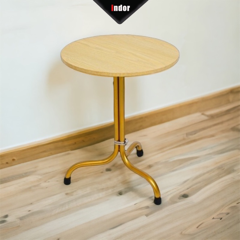 Jual indor.id Meja BULAT AESTHETIC Meja Bundar INDUSTRIAL Bahan KAKI ...