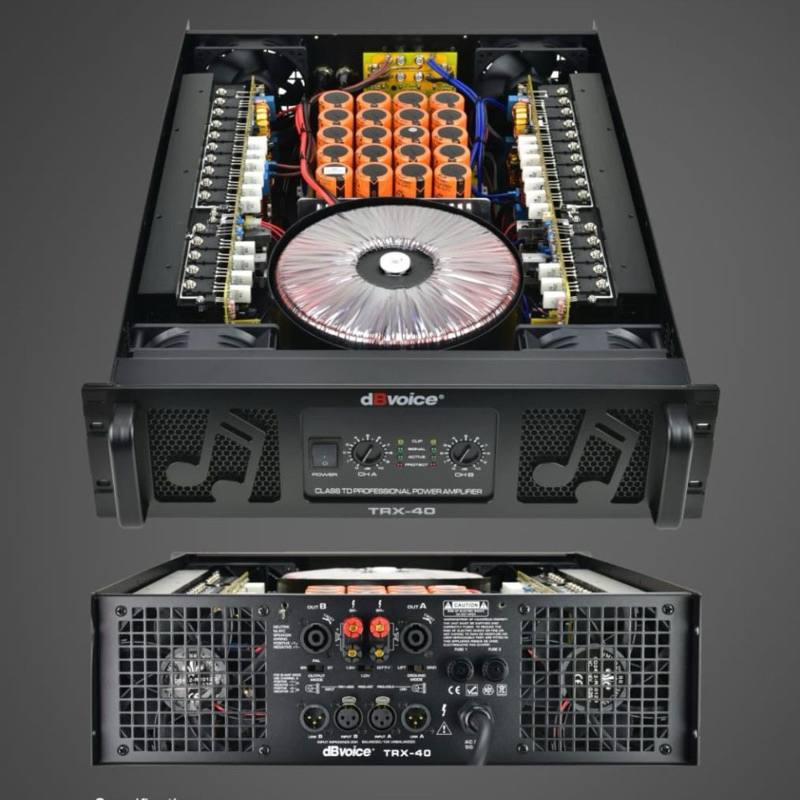 Jual Power dBVoice TRX 40 Original Amplifier db Voice TRX40 Class TD ...