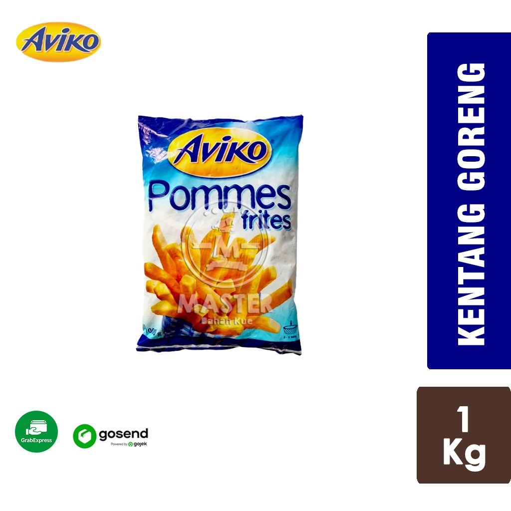 Jual Kentang Goreng Aviko Straight Cut / Kentang Frozen 1 Kg [KHUSUS ...