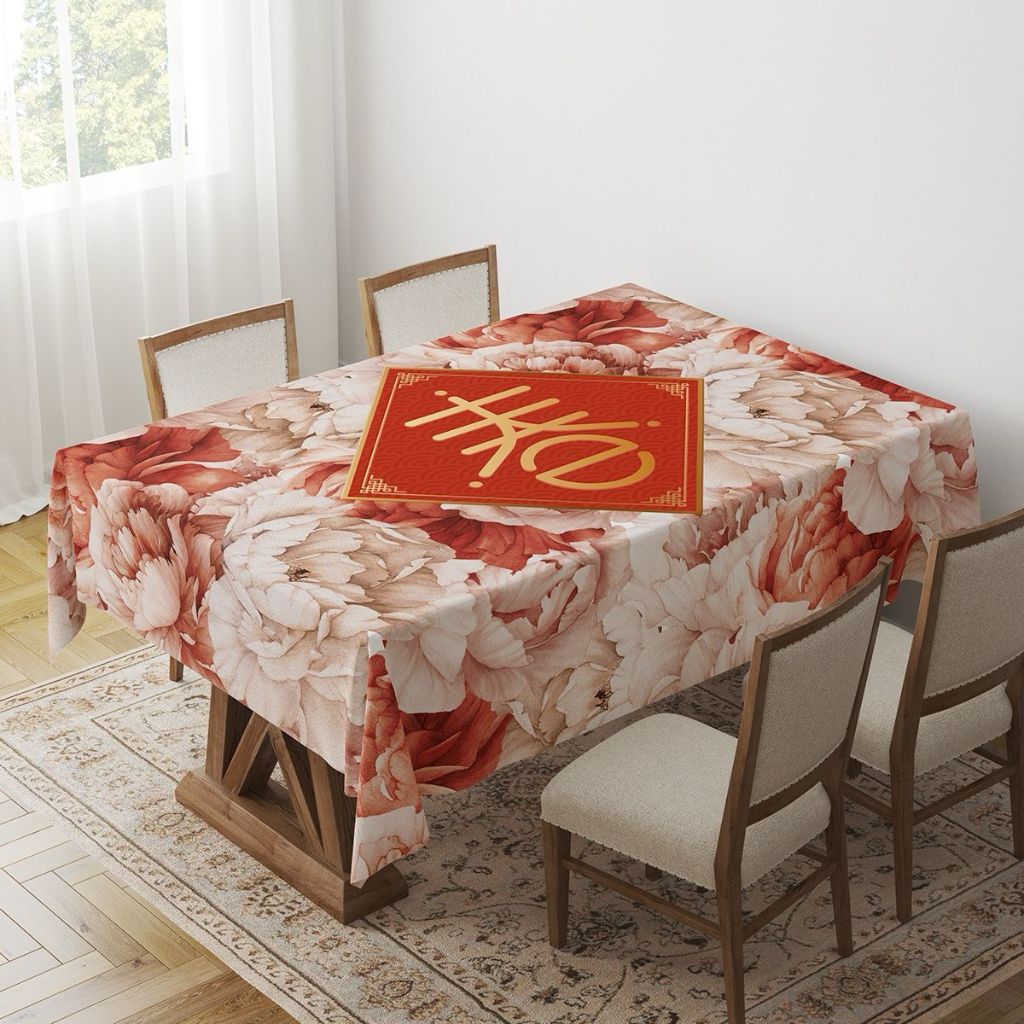 Jual TAPLAK MEJA PRINT PREMIUM MOTIF IMLEK CNY CHINESE NEW YEAR SINCIA ...