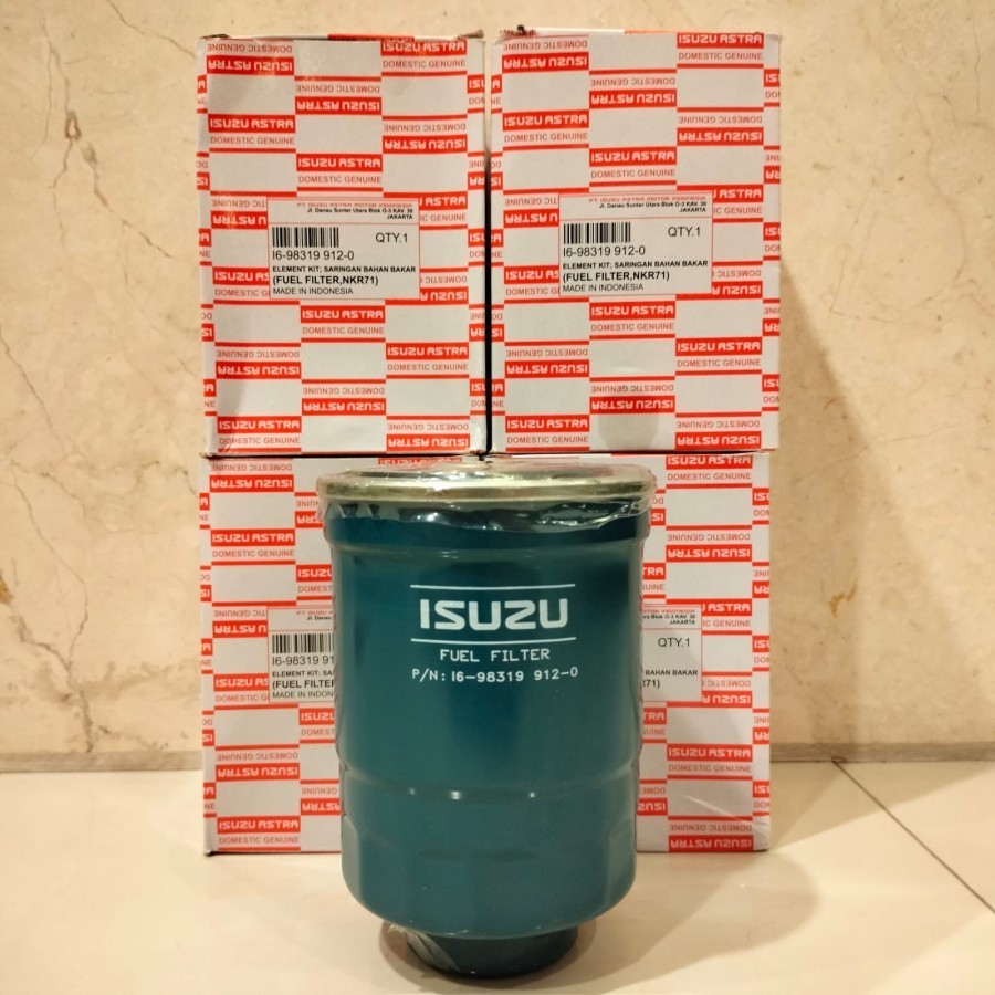 Jual FUEL FILTER SOLAR ISUZU ELF NKR NLR NMR 71 TRAGA ORIGINAL PN: I6 ...