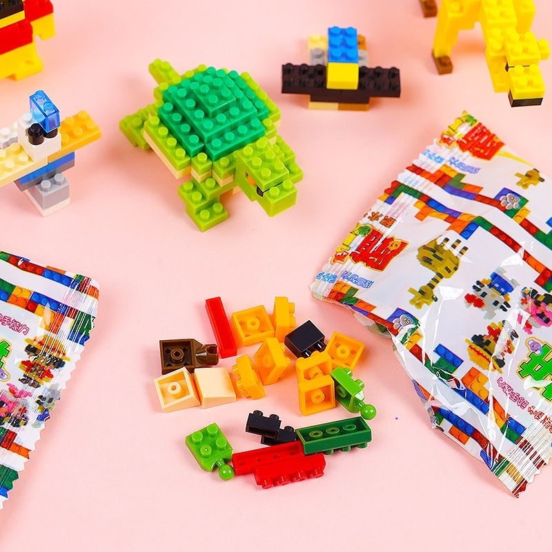 Jual Balok Susun Mini Balok Susun Lego Balok Susun Kecil Bentuk Kartun ...