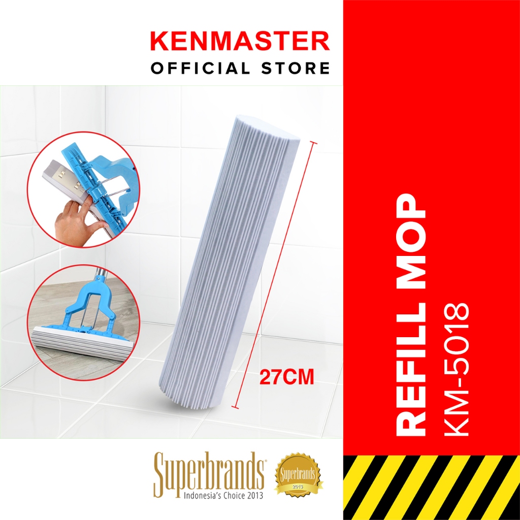 Jual Kenmaster Refill Busa Pel Lantai . MOP Refill KM-5018 Spons Model ...