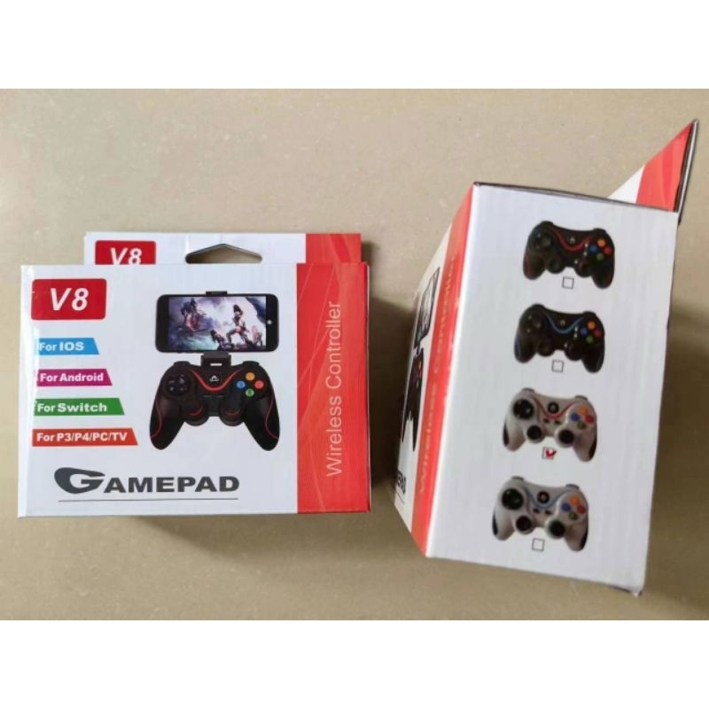 Jual Stik Gamepad V8 bisa untuk PS3 PS4 Laptop smart tv android iphone ...