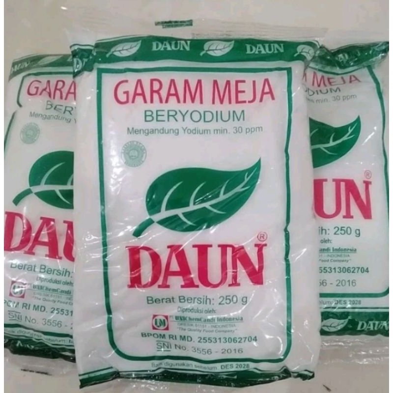 Jual Garam meja beryodium Daun / Kapal | Shopee Indonesia