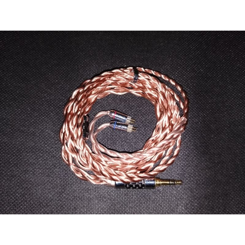 Jual XINHS Single Crystal Copper Earphone IEM Upgrade Cable Kabel IEM ...