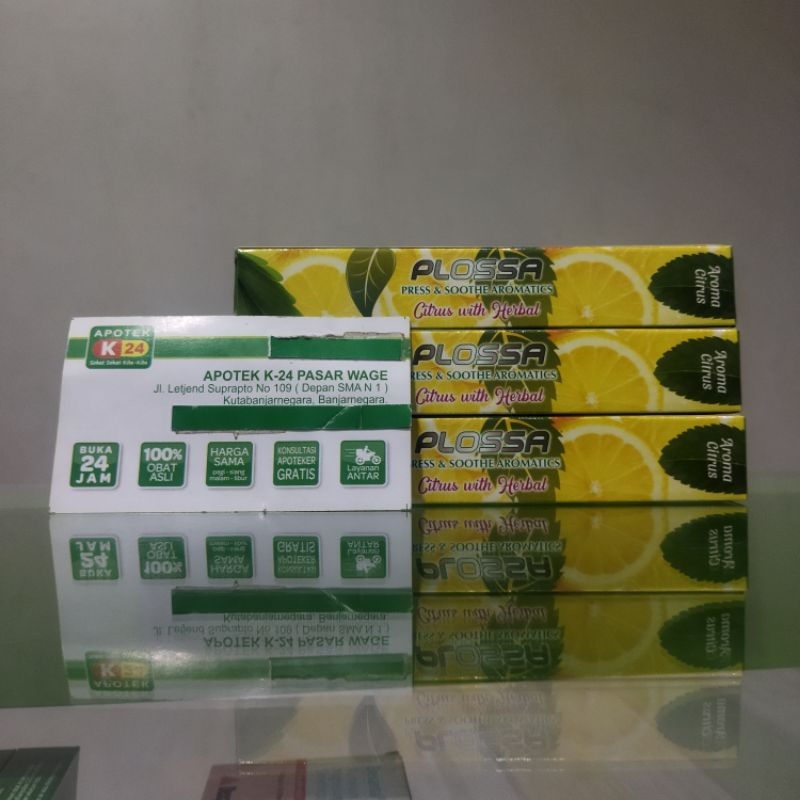 Jual Plossa Inhaler & Roll On Citrus With Herbal 10 ml | Shopee Indonesia