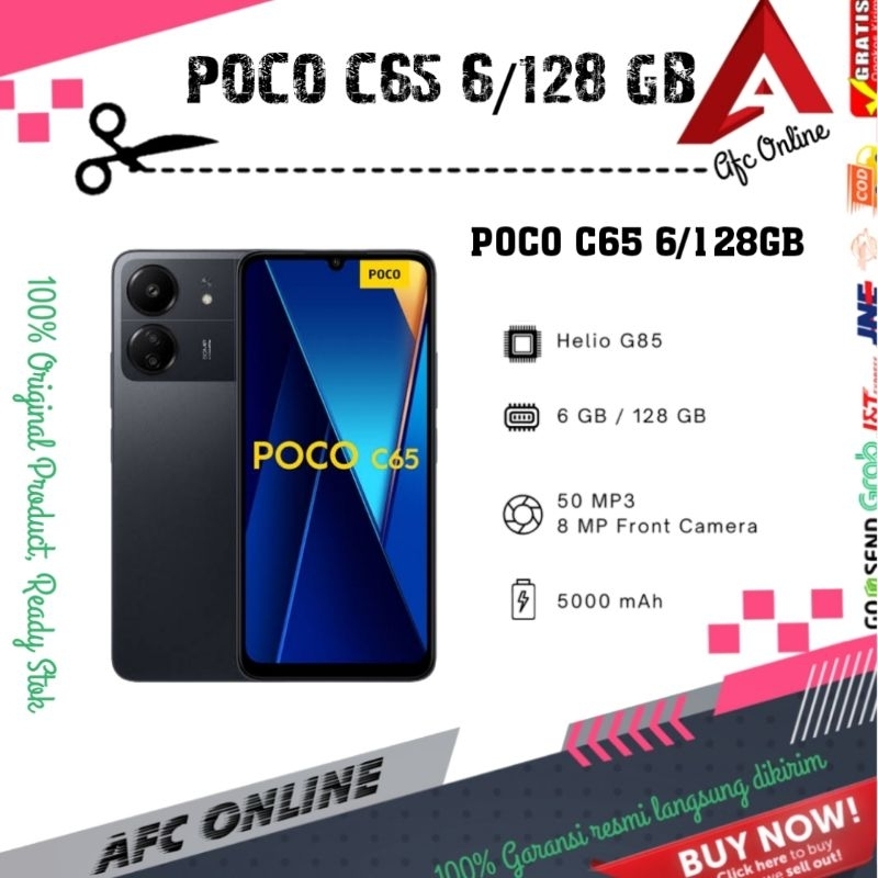 Jual New Poco C65 6/128GB + 8/256GB Resmi No Repack | Shopee Indonesia