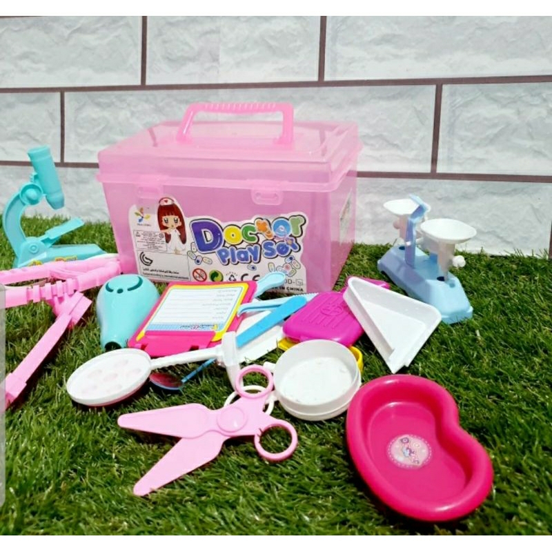 Jual MAINAN DOKTER SET BOX ANAK EDUKASI - MAINAN SET DOKTER BOX ANAK ...