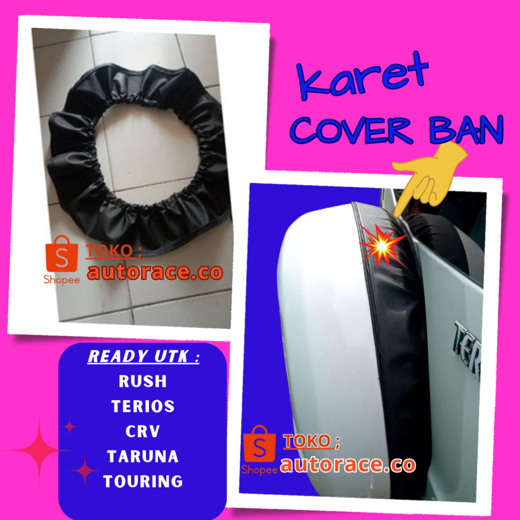 Jual KARET COVER BAN TERIOS RUSH CRV TOURING ESCUDO | Shopee Indonesia