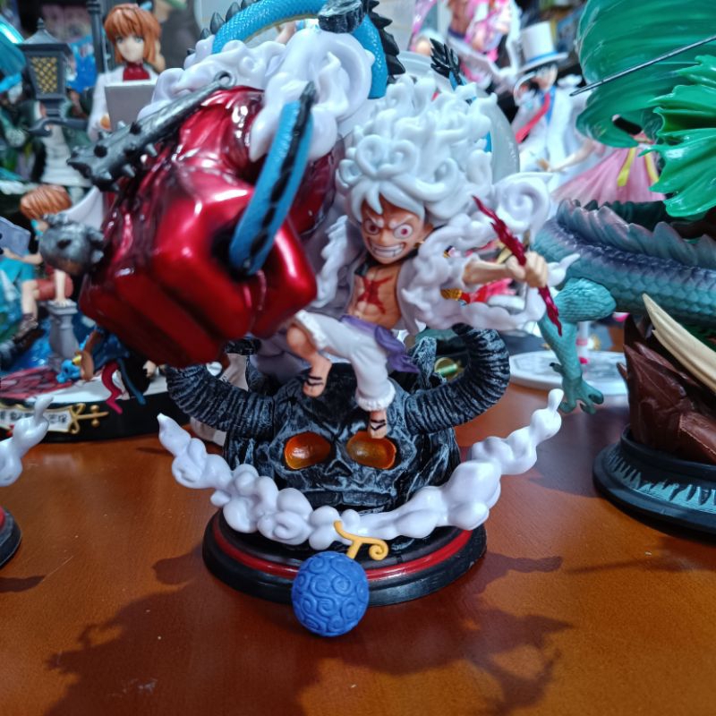 Jual Recast Figure One Piece Monkey D Luffy Fight Dragon Kaido Haki ...