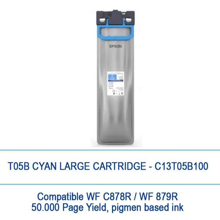 Jual Tinta Epson T05B T05 B T-05B Colour High Capacity - Tinta Printer ...