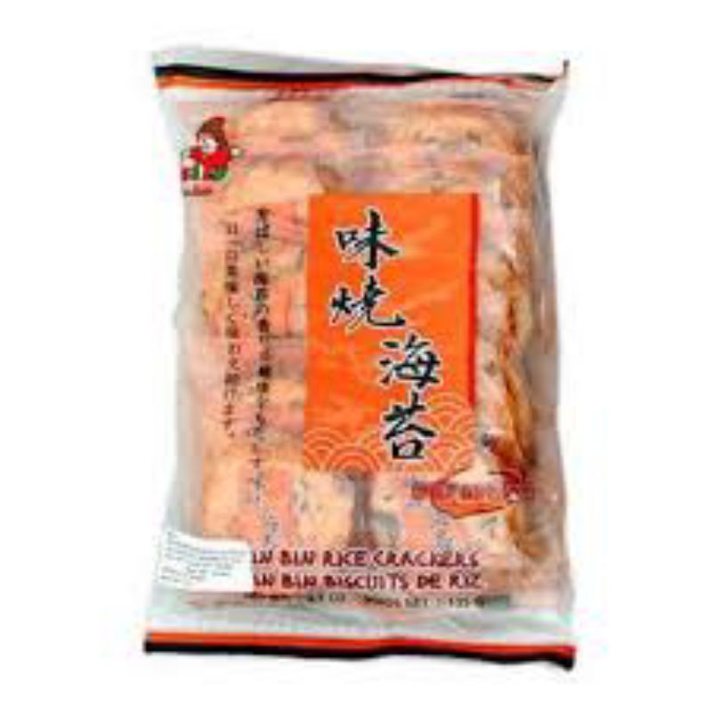 Jual Bin Bin Rice Crackers Original and Seaweed / Bin Bin Rice Cracker ...