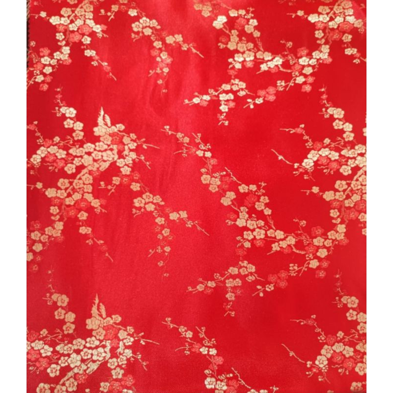 Jual Bahan Cheongsam. Kain Cheongsam Satin Chongsam Congsam. Kain Imlek ...