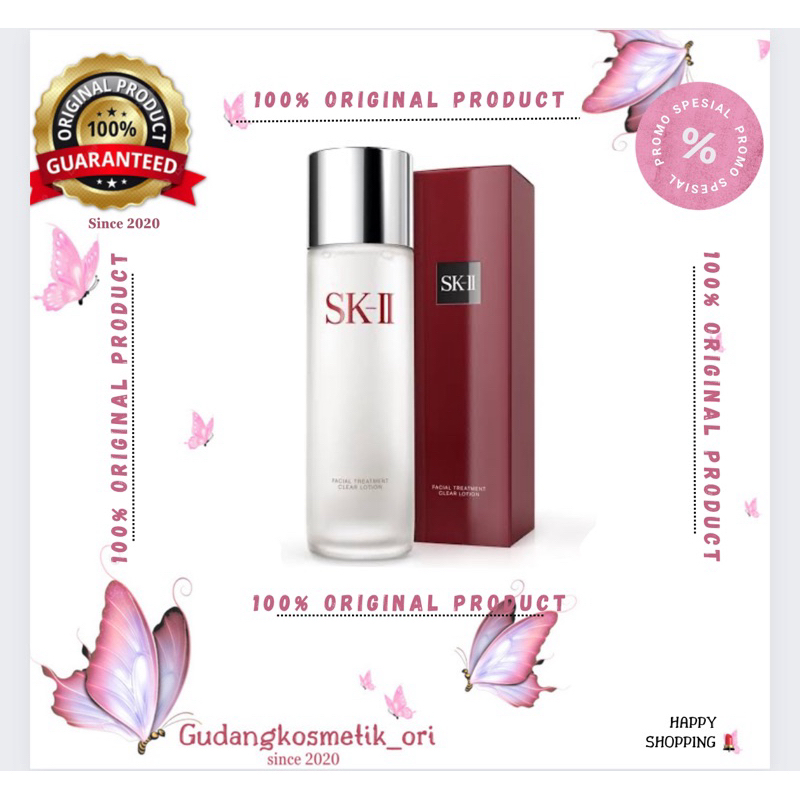 Jual SK IIFacial Treatment Clear Lotion 230ML | Shopee Indonesia