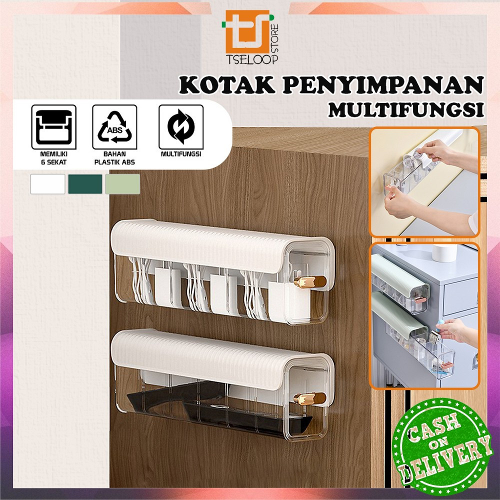 Jual OFM-C971 Kotak Penyimpanan Serbaguna Tempel Dinding / Kotak Kaos ...