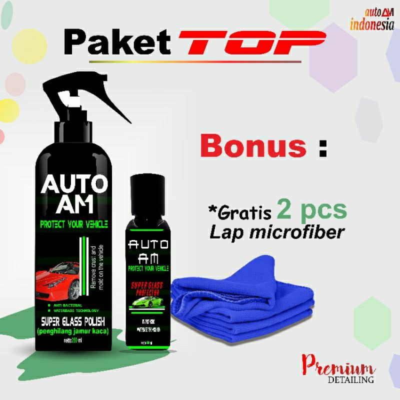 Jual Pembersih jamur kaca dan pelapis permukaan kaca mobil melindungi ...
