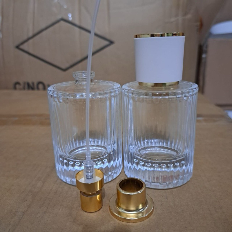 Jual BOTOL PARFUM CHLOE 50ml BIG RING PUMP PRESS TUTUP CREAM MILK ...