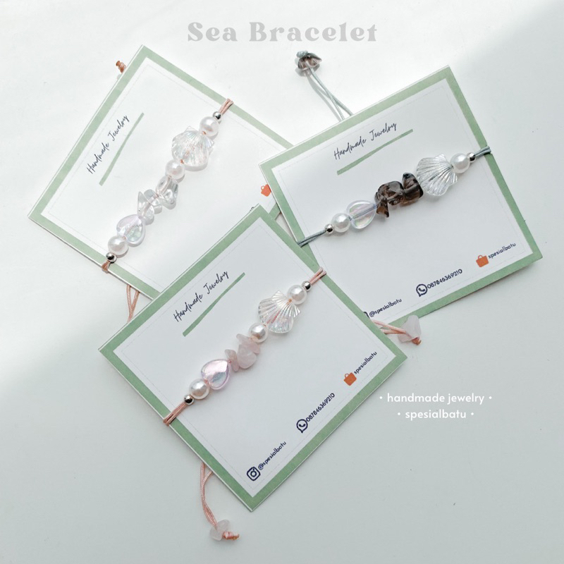 Jual Gelang Manik Manik Aesthetic Bracelet Beads Korea Tali Serut Lucu ...